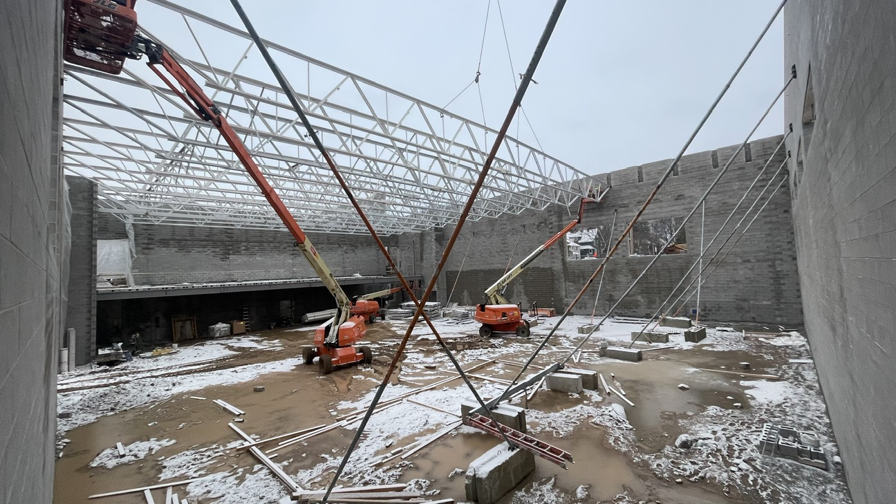 Madison West High School – Galvanized Joists | Gooder Henrichsen